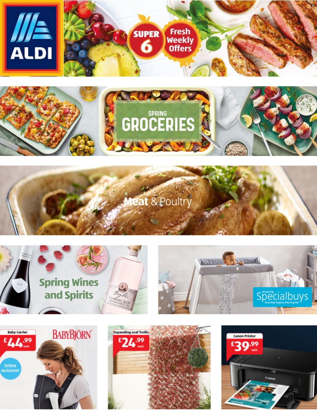 ALDI UK - Offers & Special Buys from 25 April