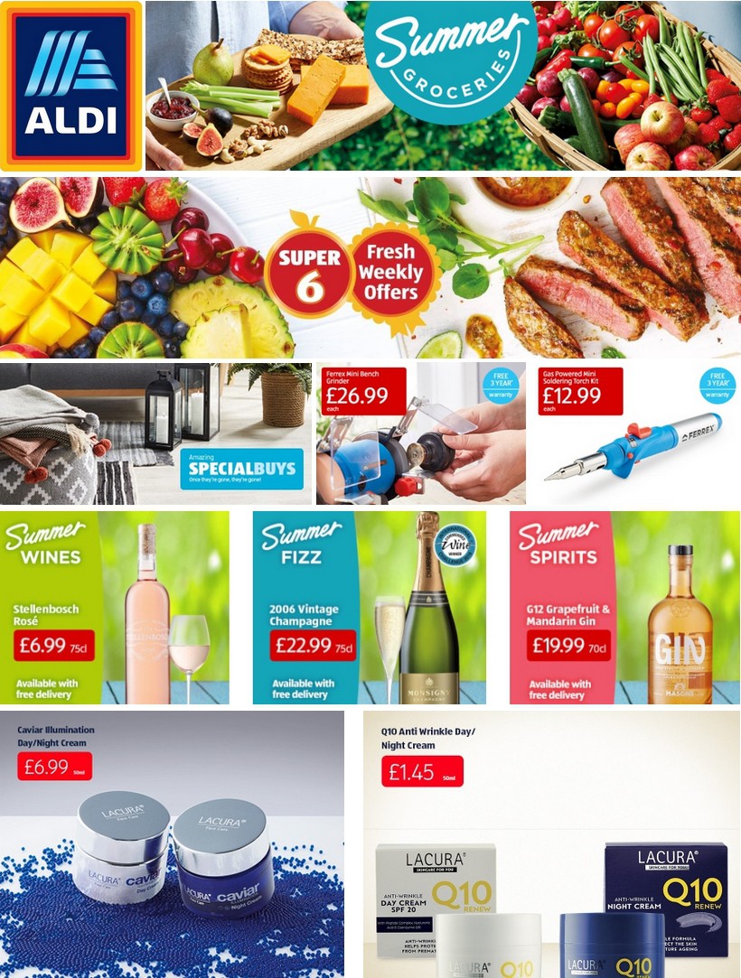 ALDI UK - Offers & Special Buys from 1 August