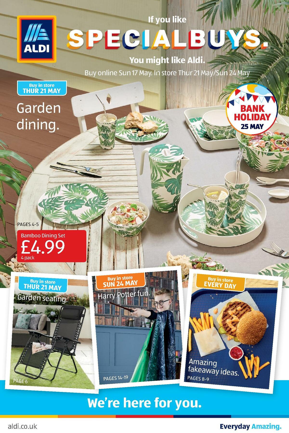 ALDI UK - Offers & Special Buys from 21 May