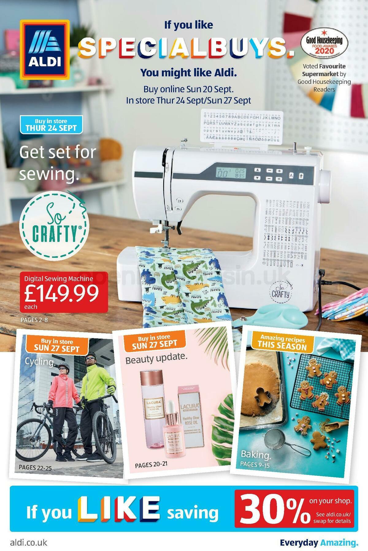 ALDI UK - Offers & Special Buys from 20 September