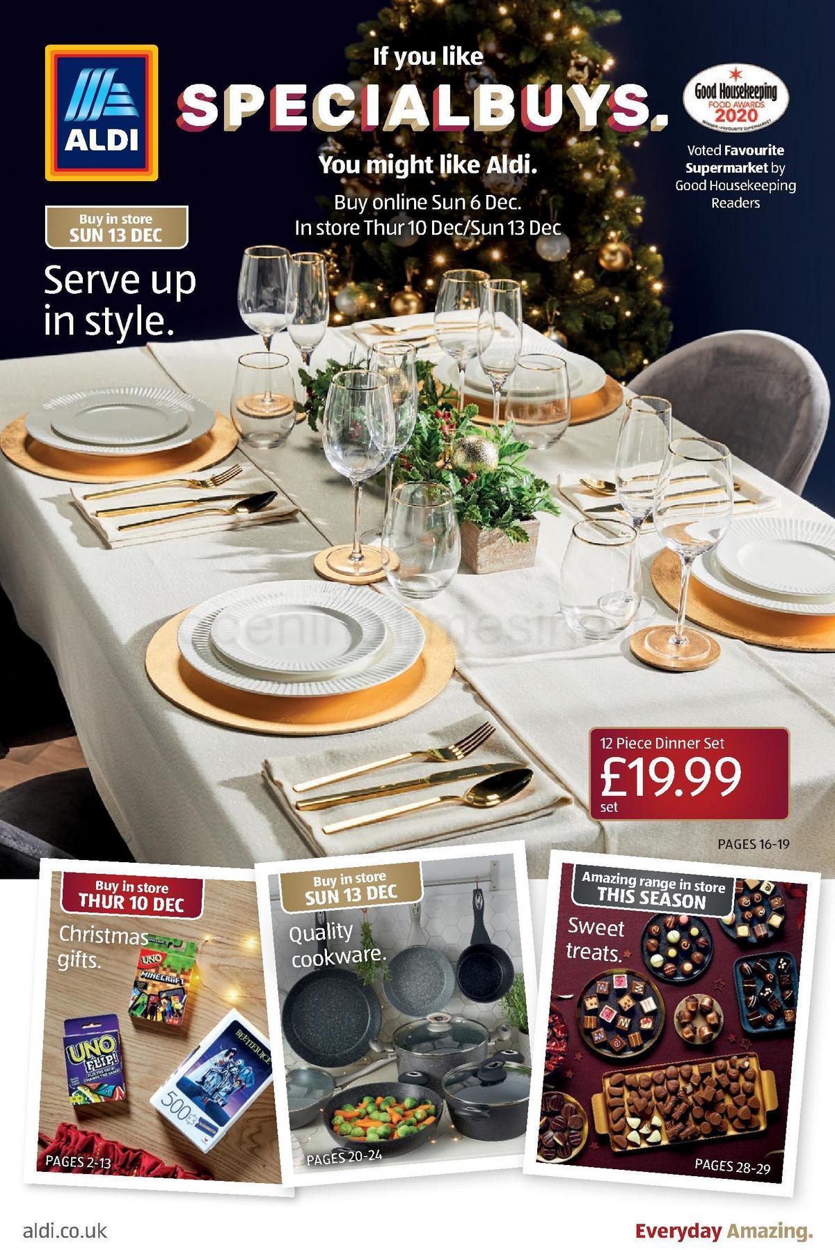 ALDI UK - Offers & Special Buys from 6 December
