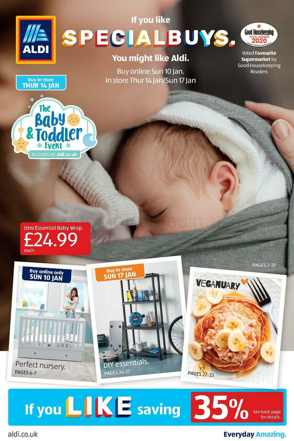 ALDI UK - Offers & Special Buys from 10 January