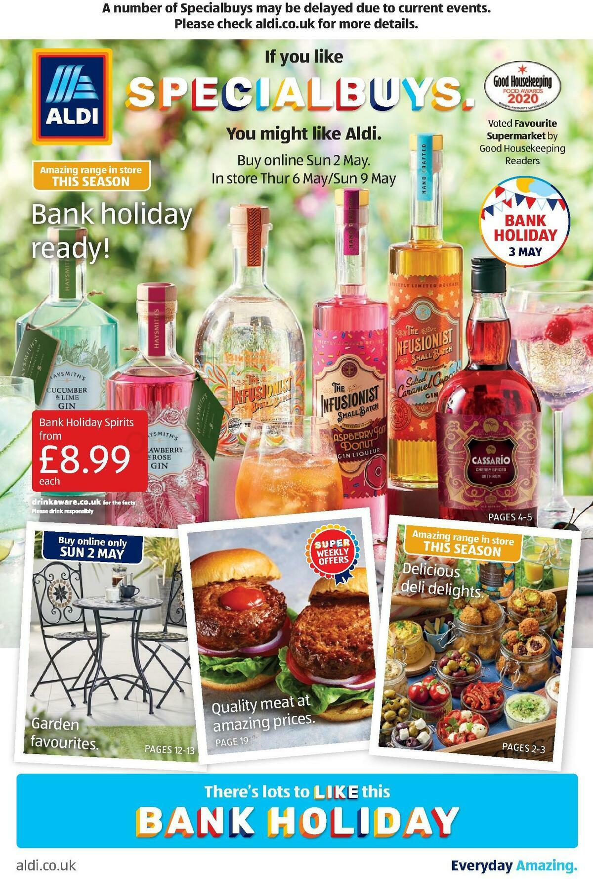 ALDI UK - Offers & Special Buys from 2 May