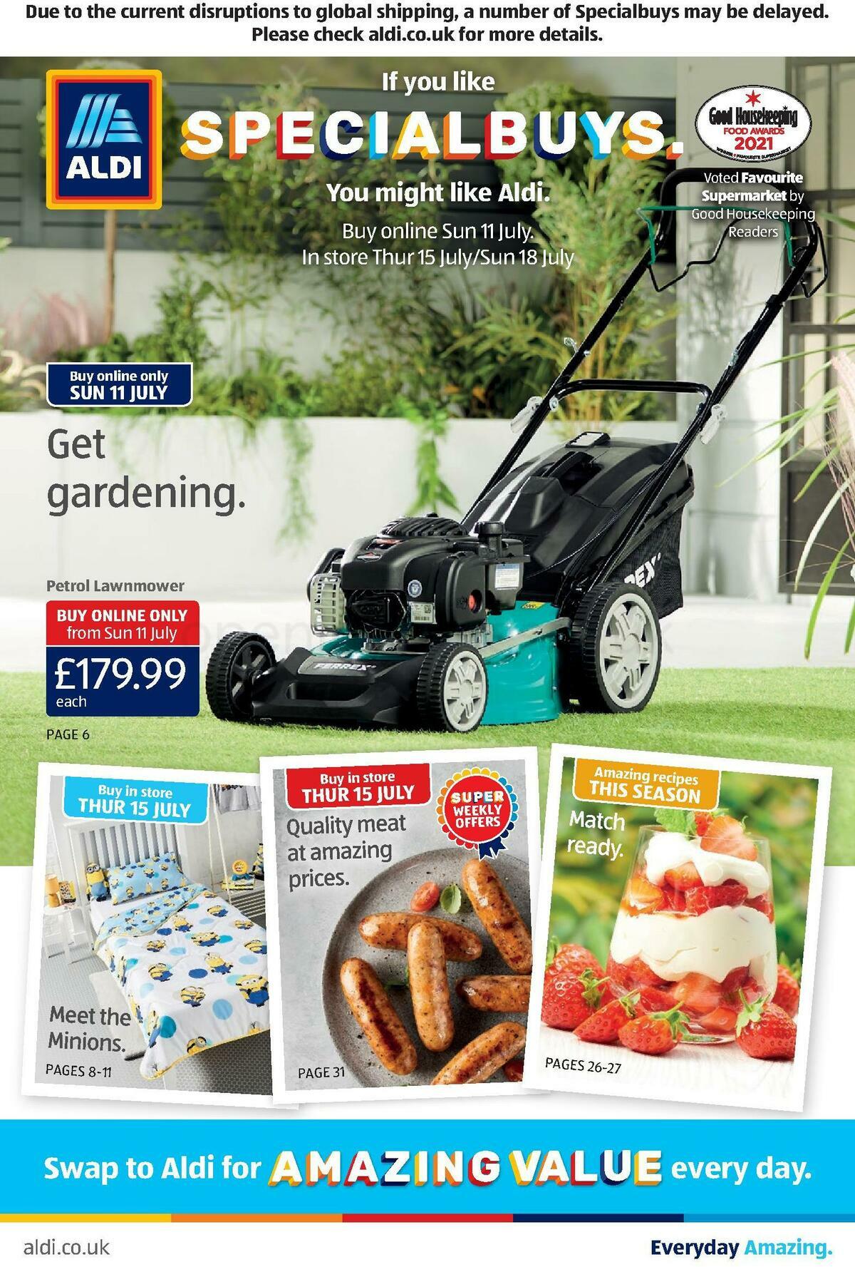ALDI UK - Offers & Special Buys from 11 July