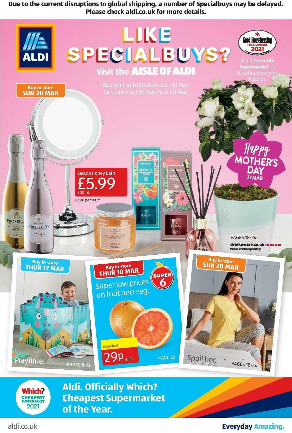 ALDI UK - Offers & Special Buys from 13 March
