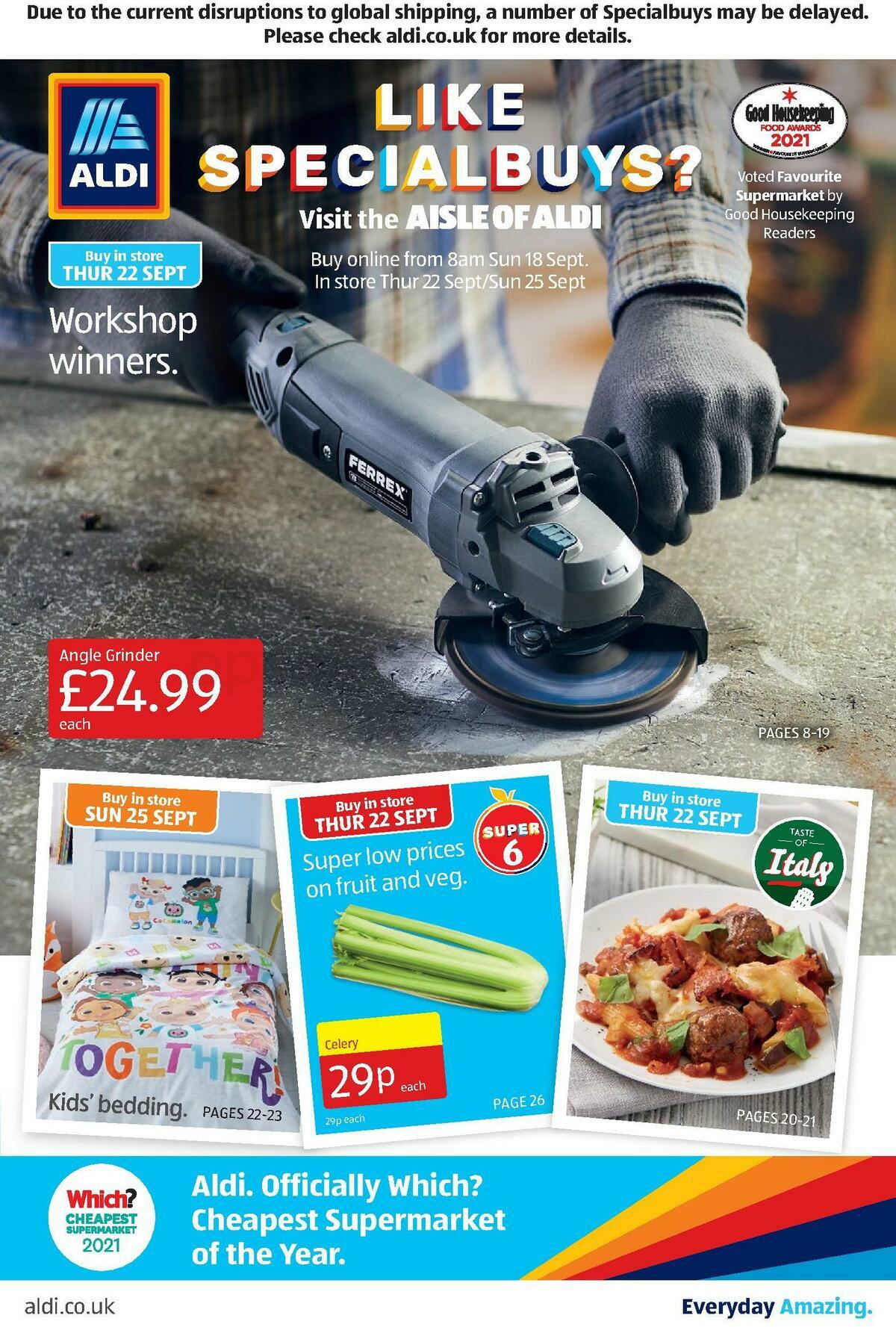 ALDI UK - Offers & Special Buys from 18 September