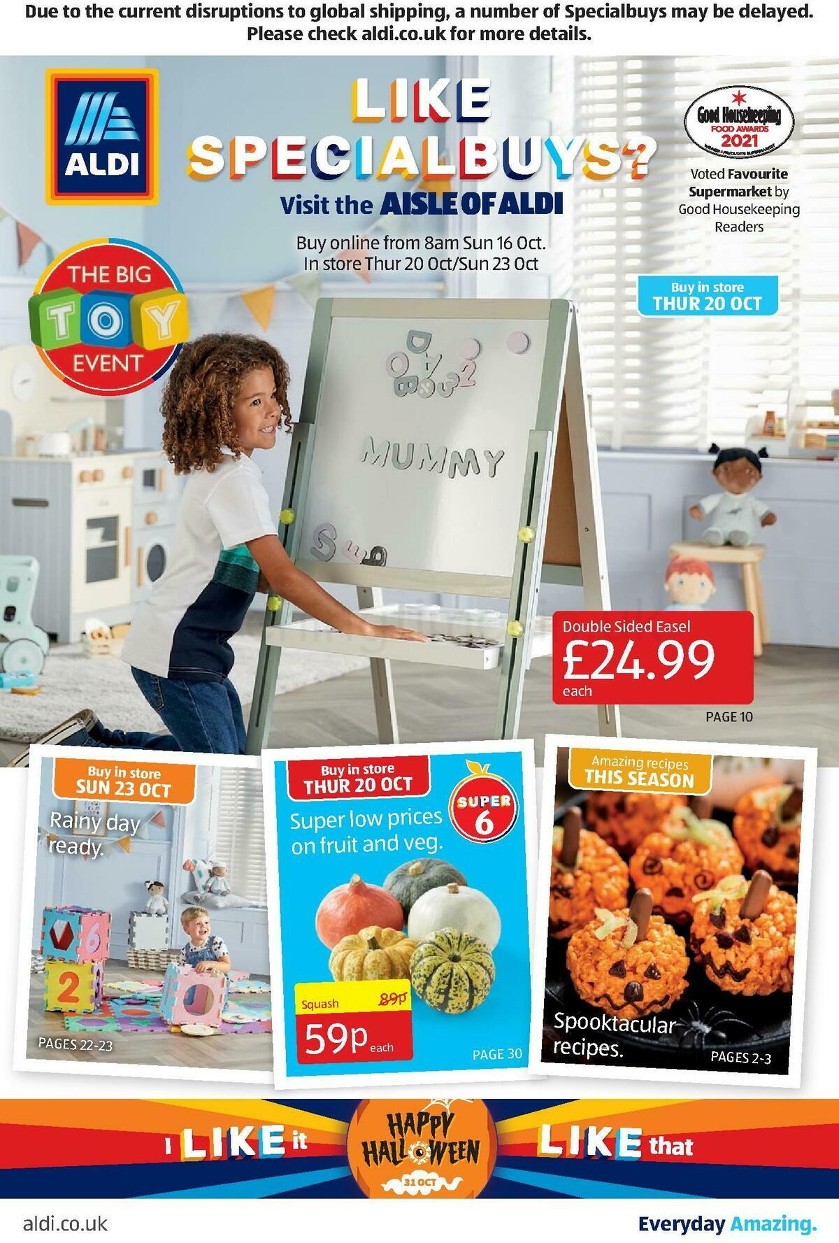 ALDI Scottish UK - Offers & Special Buys from 16 October