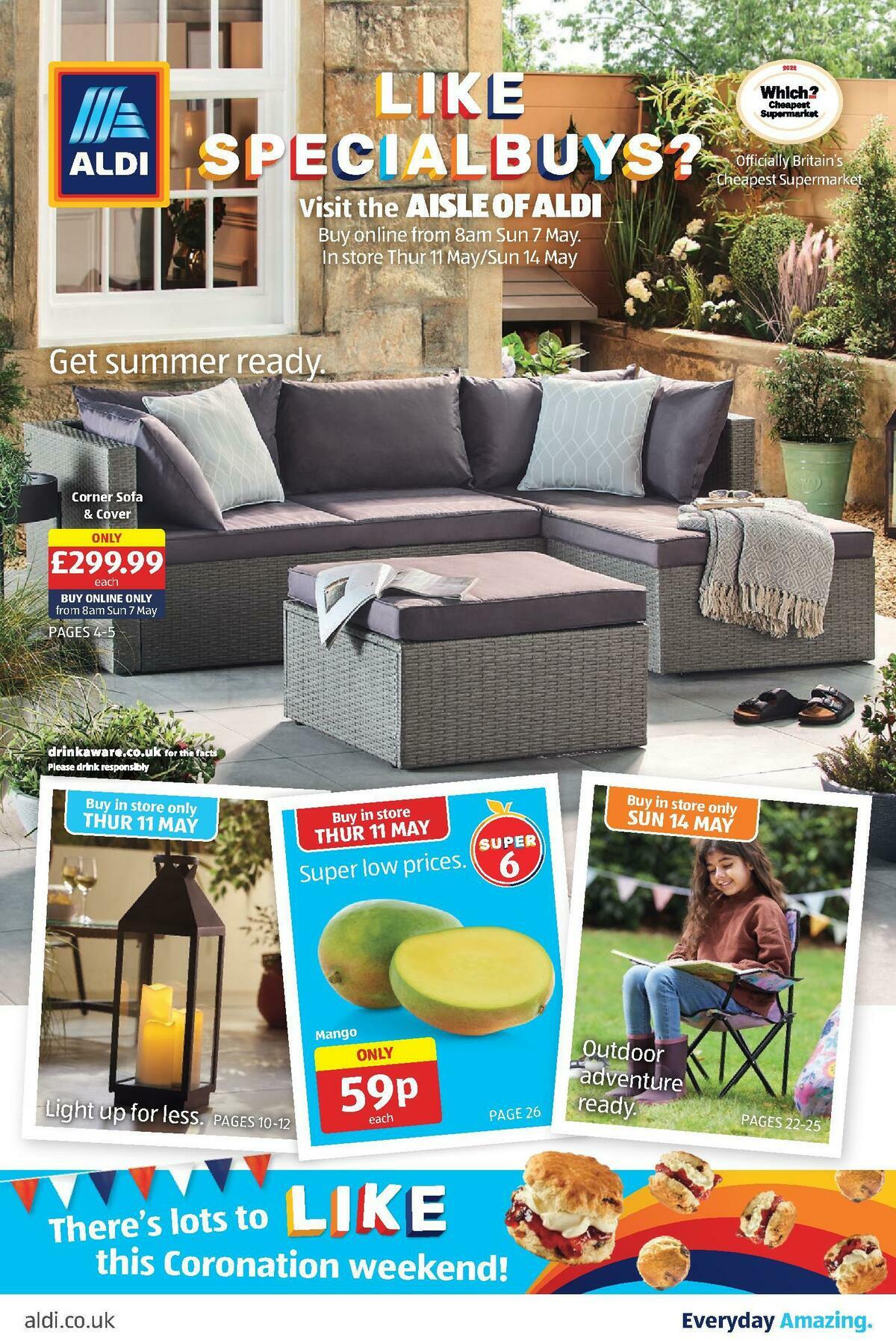 ALDI UK - Offers & Special Buys from 7 May