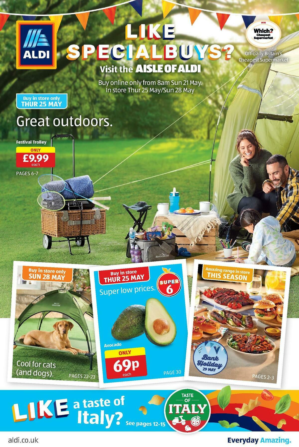 ALDI UK - Offers & Special Buys from 21 May