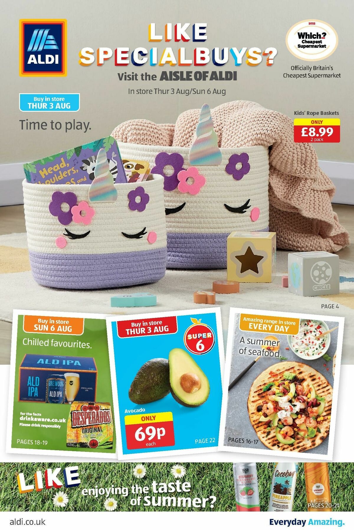 ALDI UK - Offers & Special Buys from 30 July