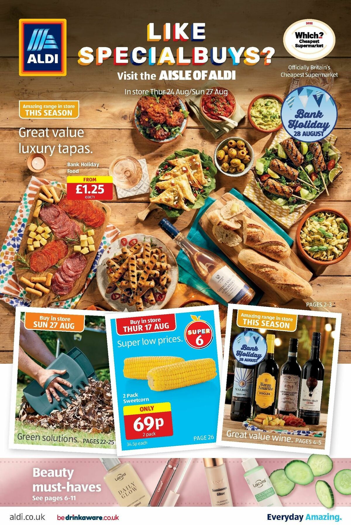 ALDI UK - Offers & Special Buys from 21 August