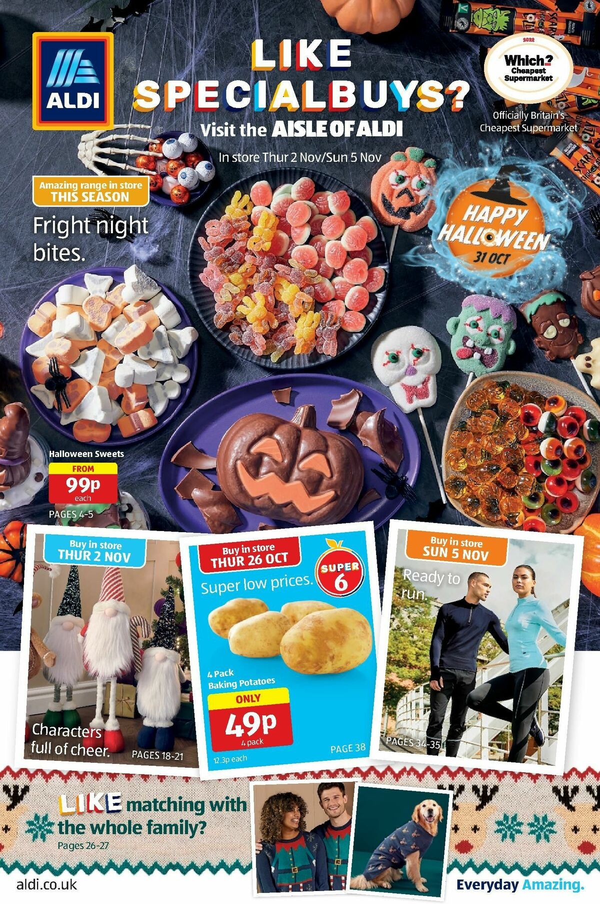 ALDI UK - Offers & Special Buys from 30 October