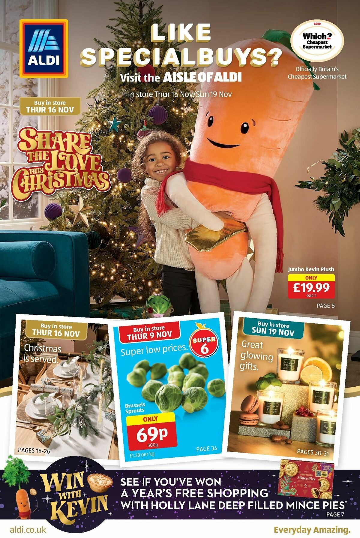 ALDI UK - Offers & Special Buys from 13 November