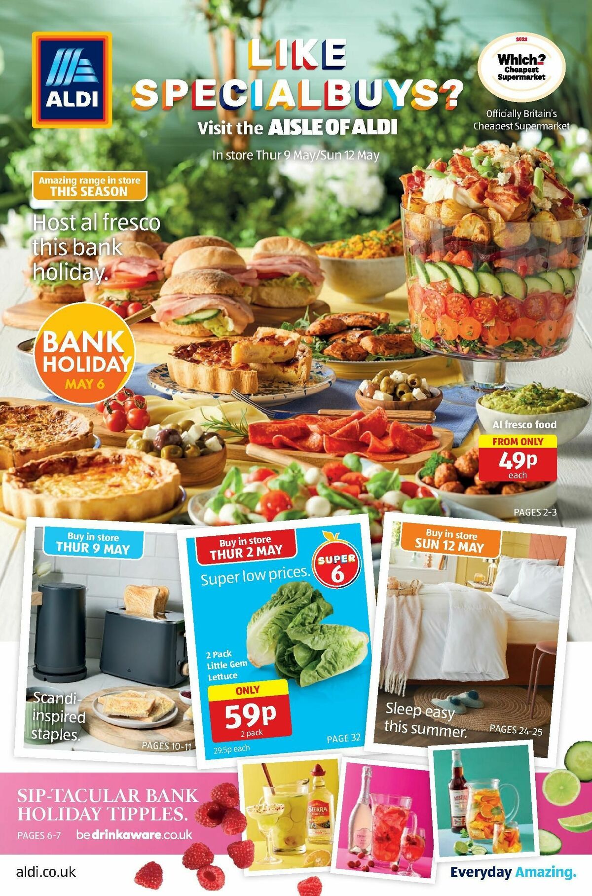 ALDI UK - Offers & Special Buys from 6 May