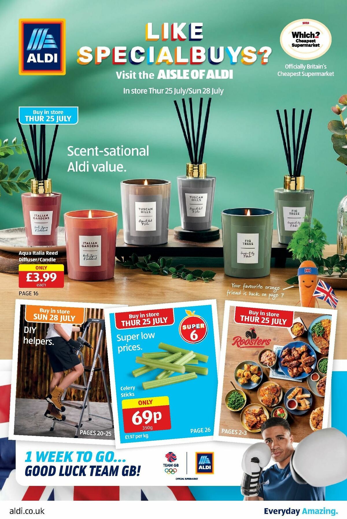 ALDI UK - Offers & Special Buys from 22 July