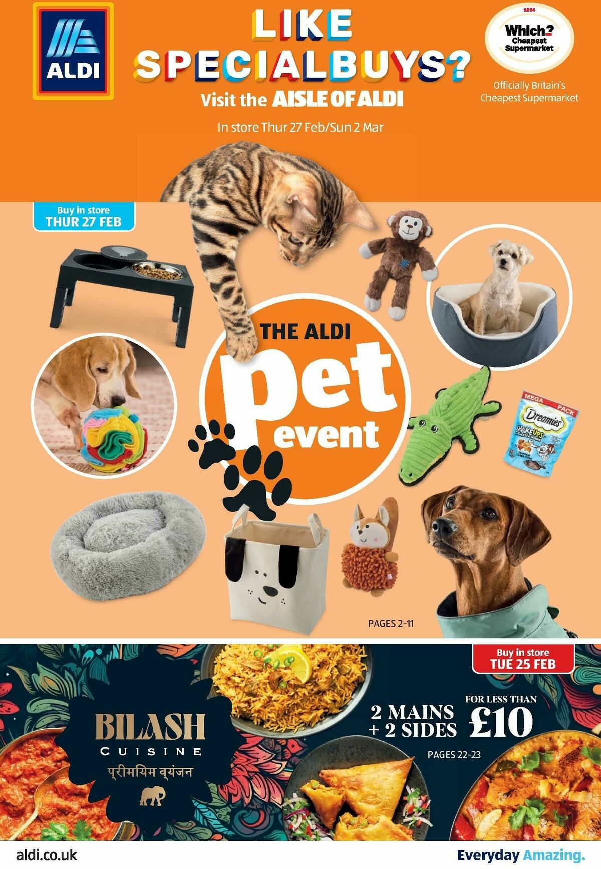 ALDI UK - Offers & Special Buys from 24 February
