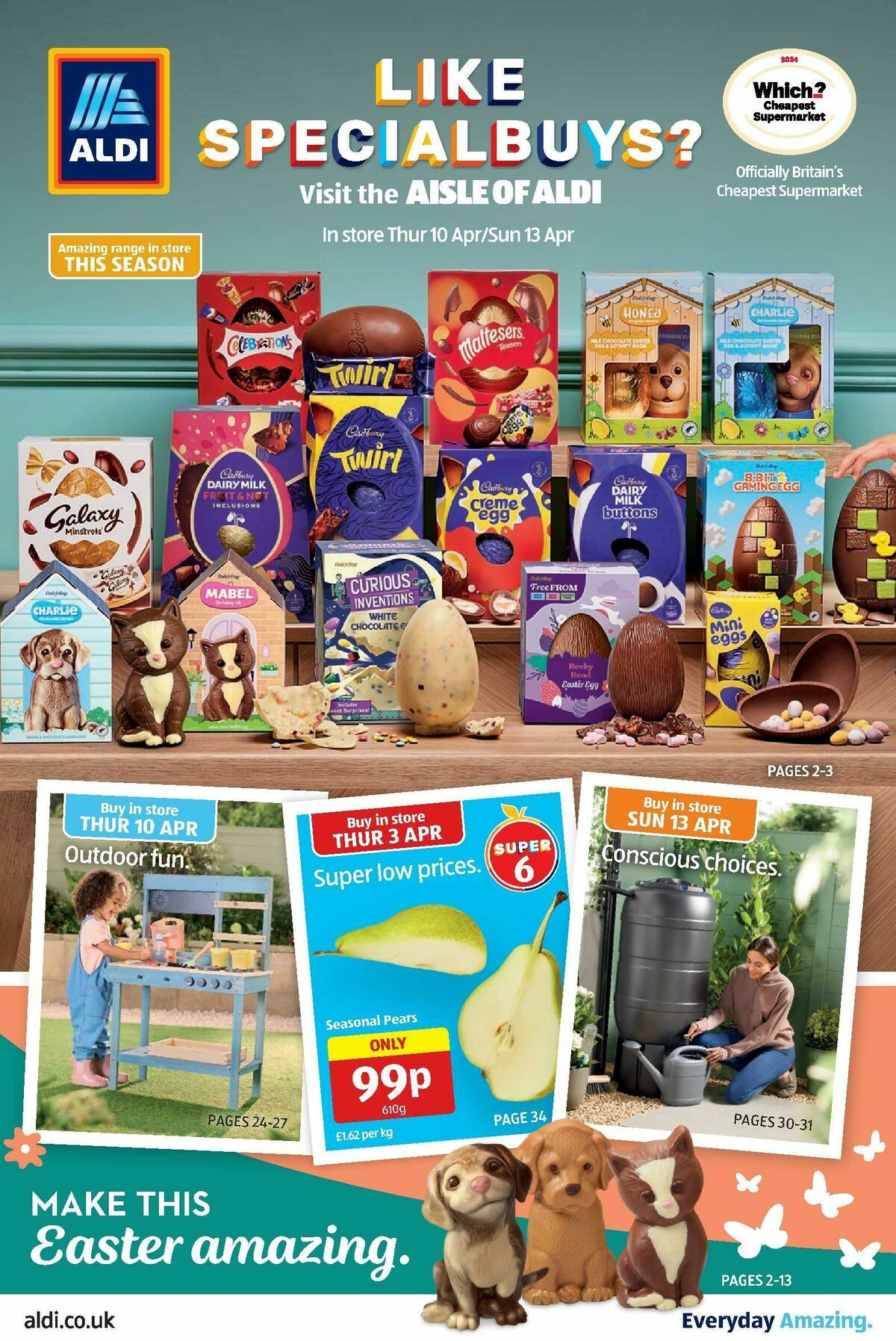 ALDI Scottish UK - Offers & Special Buys from 7 April