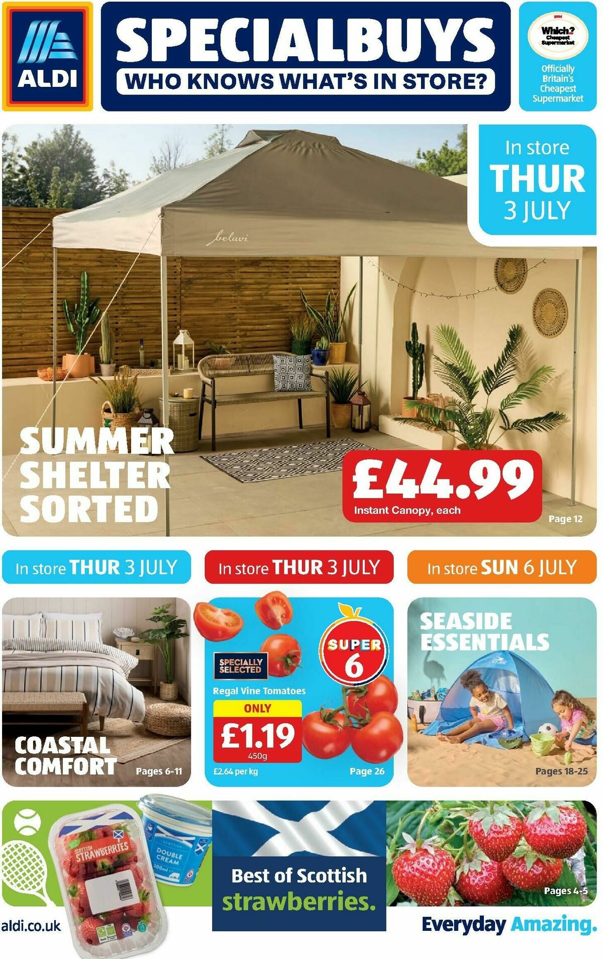 ALDI Scottish UK - Offers & Special Buys from 30 June