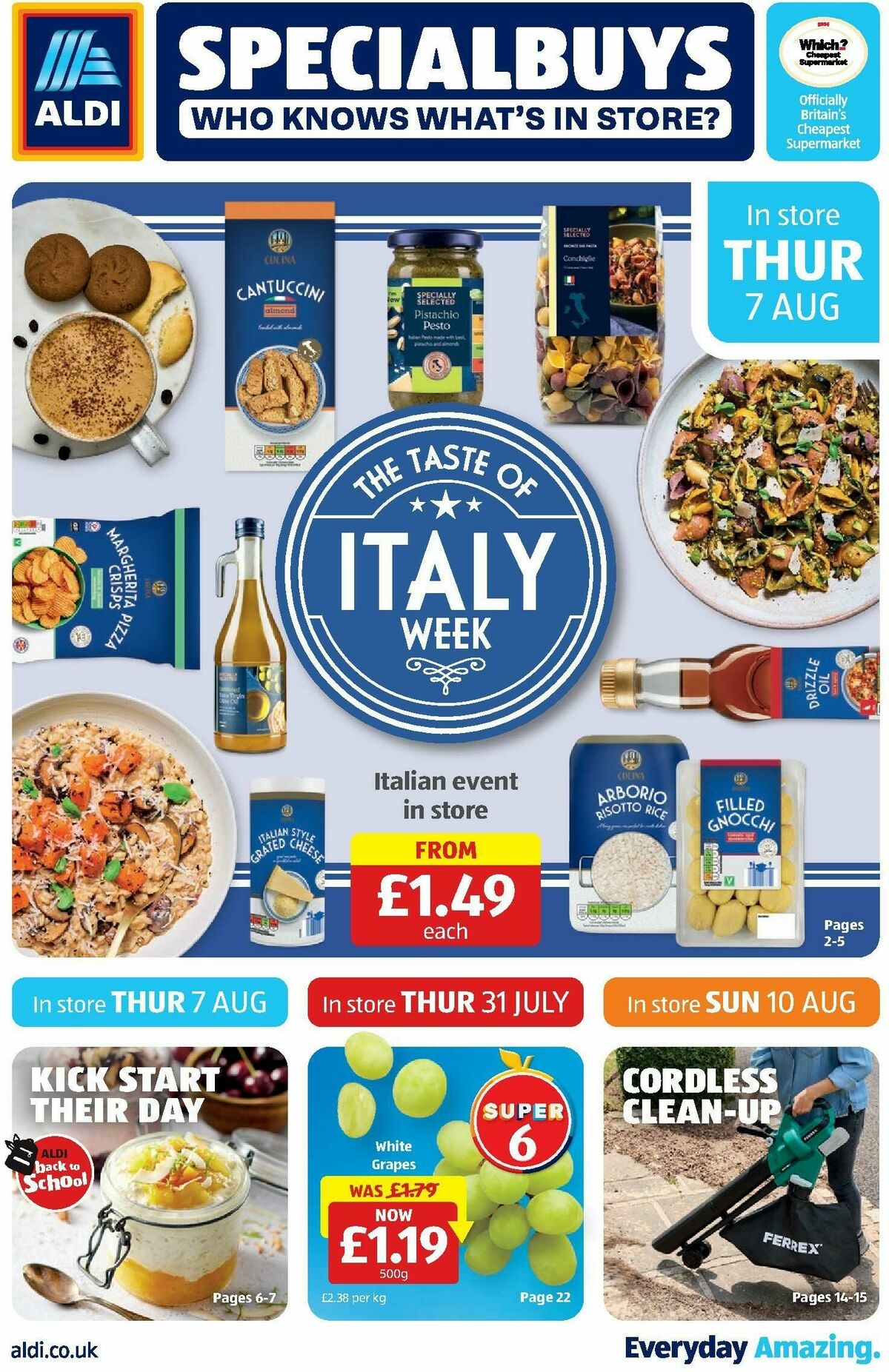 ALDI Scottish UK - Offers & Special Buys from 4 August