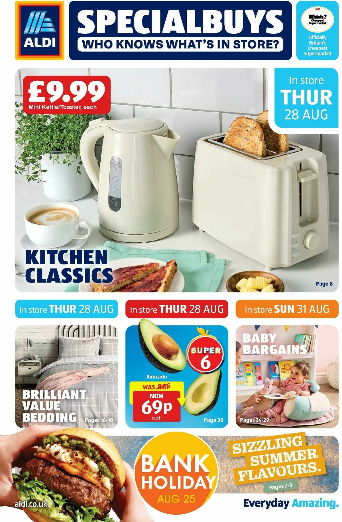 ALDI UK - Offers & Special Buys from 25 August