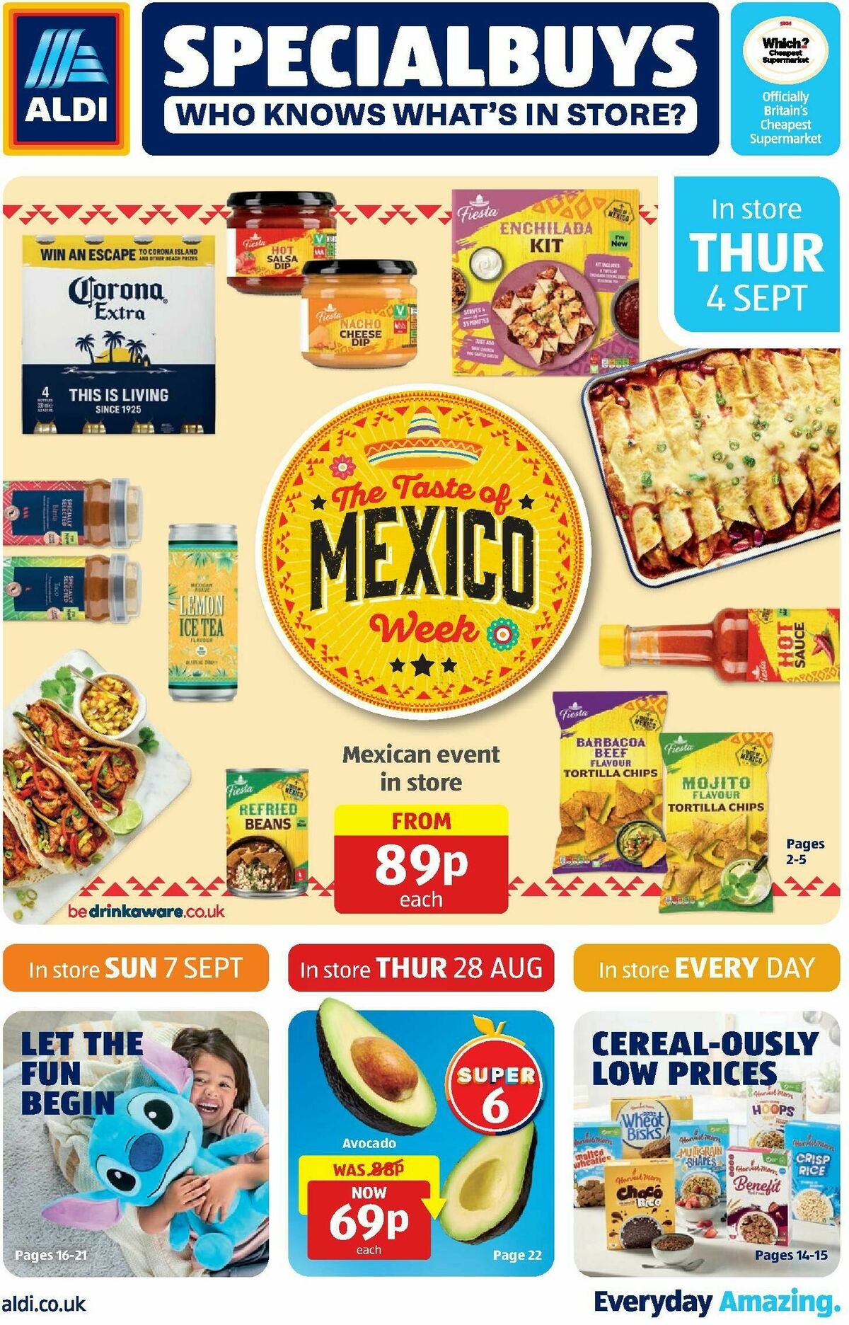 ALDI UK - Offers & Special Buys from 1 September