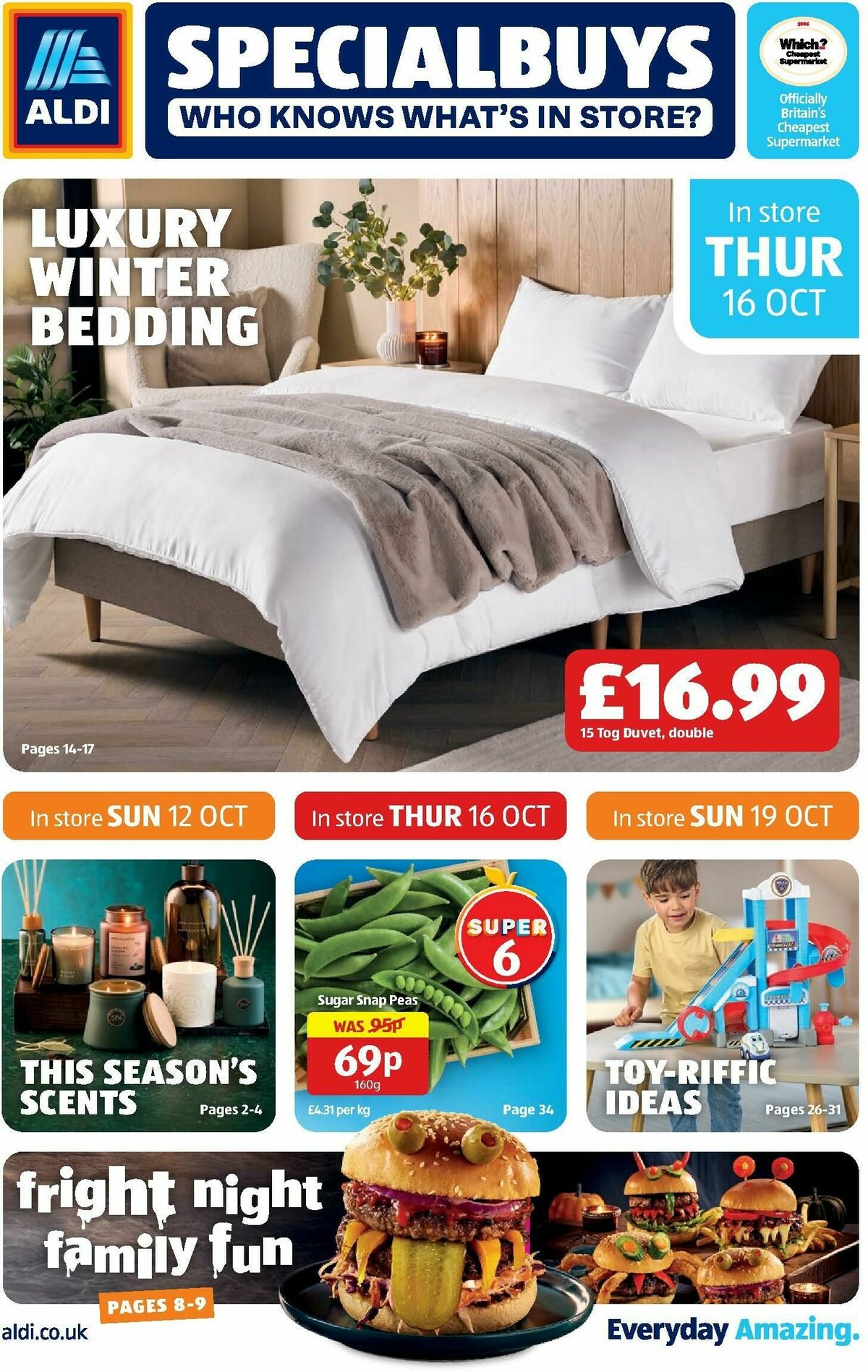 ALDI Scottish UK - Offers & Special Buys from 13 October