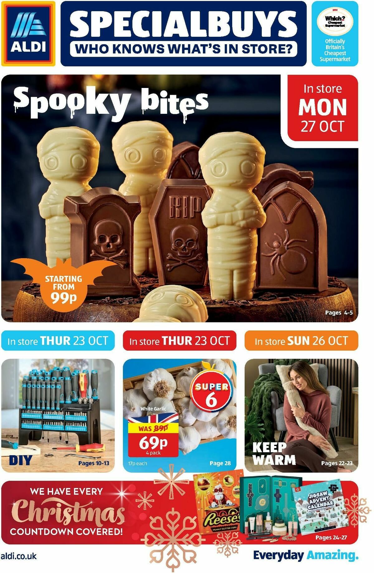 ALDI UK - Offers & Special Buys from 20 October