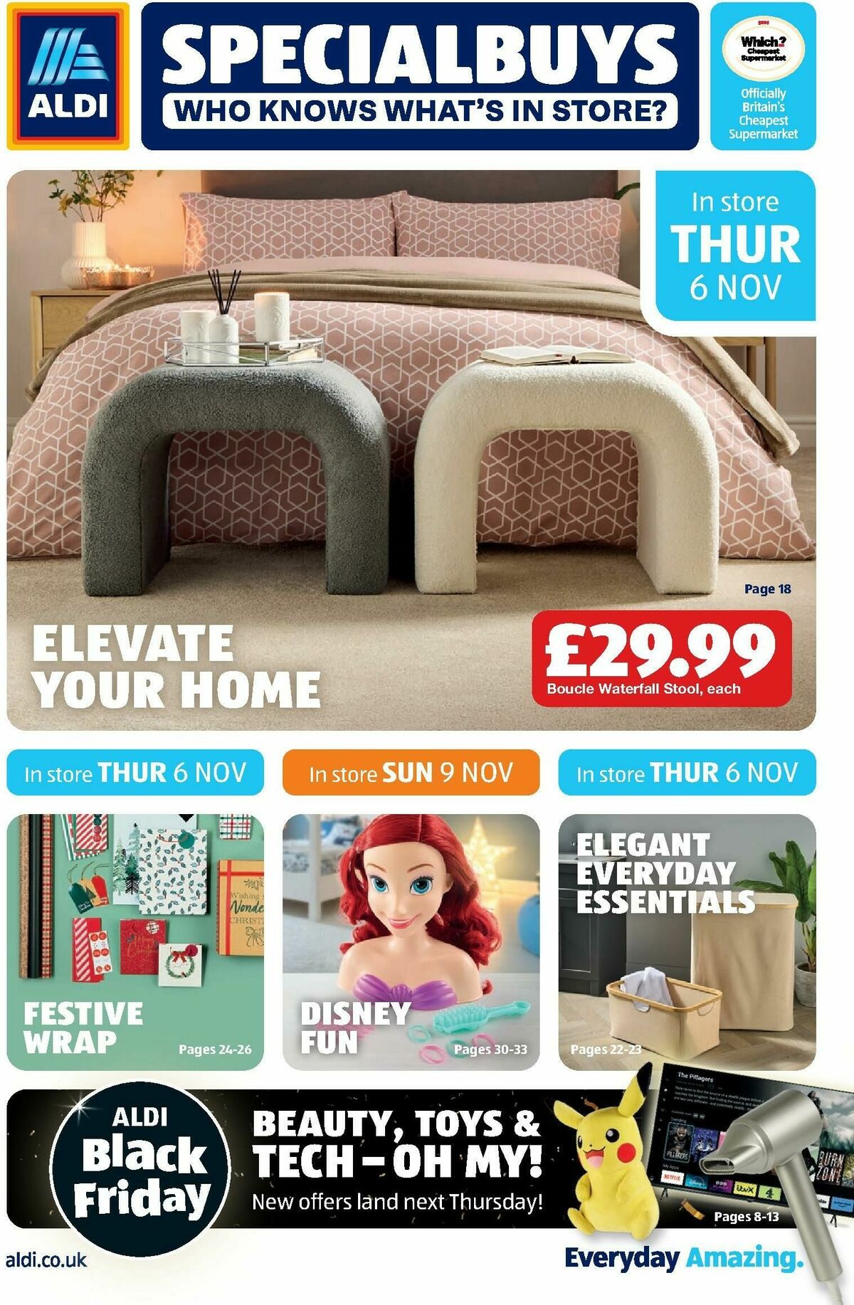 ALDI Scottish UK - Offers & Special Buys from 3 November
