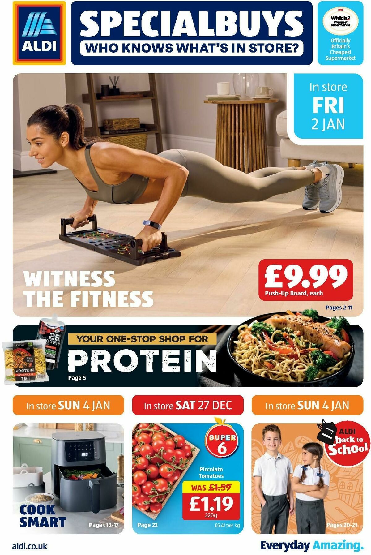 ALDI Scottish UK - Offers & Special Buys from 29 December