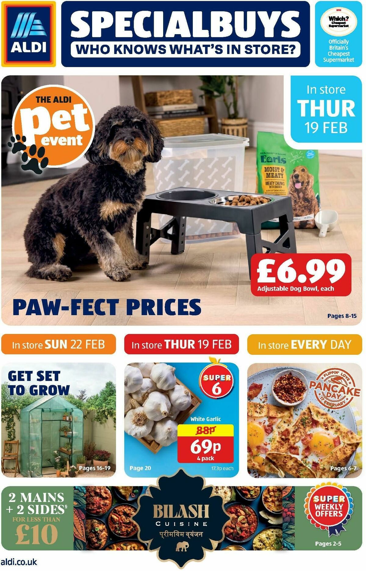 ALDI Scottish UK - Offers & Special Buys from 16 February