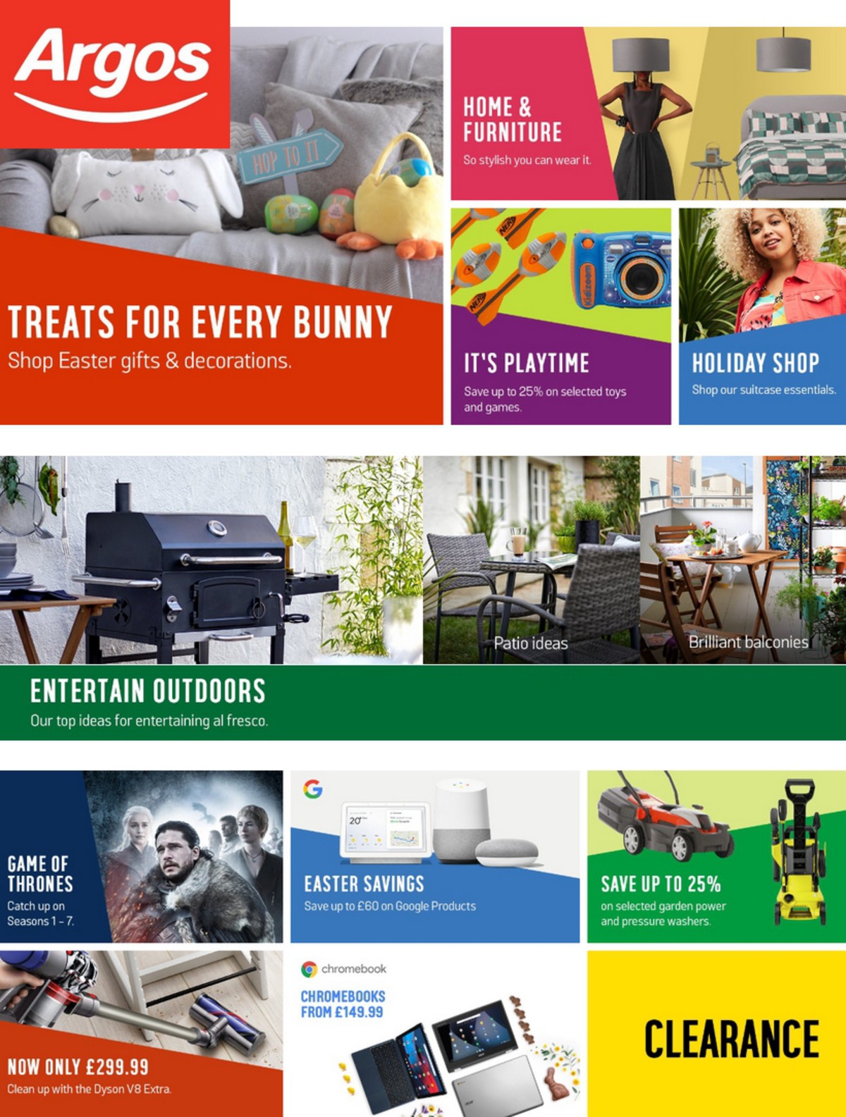 Argos New Offers & Special Buys from 16 April