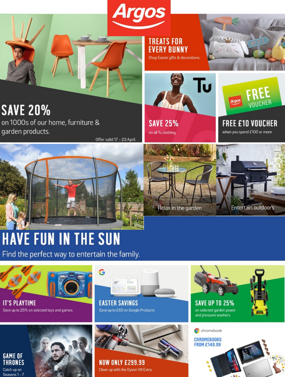Argos New Offers & Special Buys from 23 April
