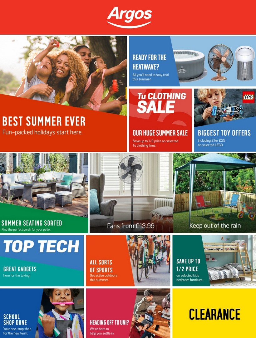 Argos New Offers & Special Buys from 23 July