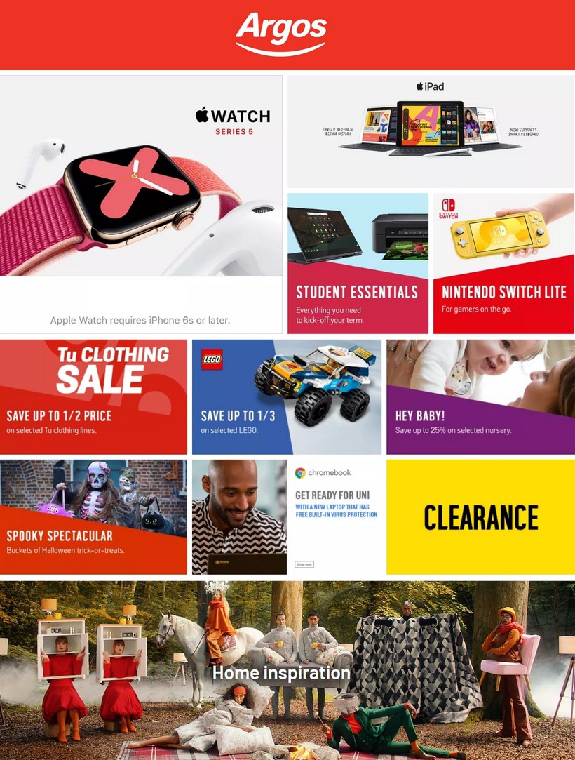 Argos New Offers & Special Buys from 24 September