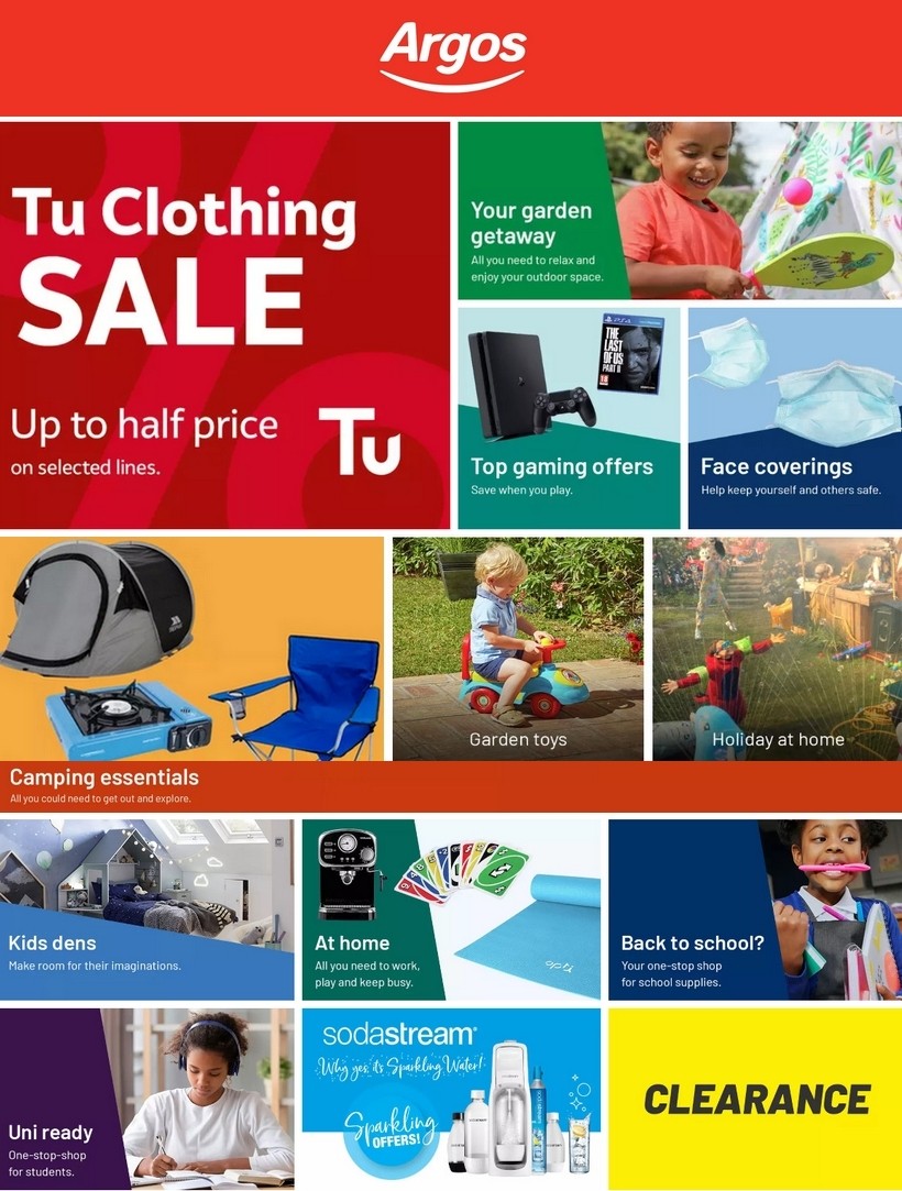 Argos New Offers & Special Buys from 16 July