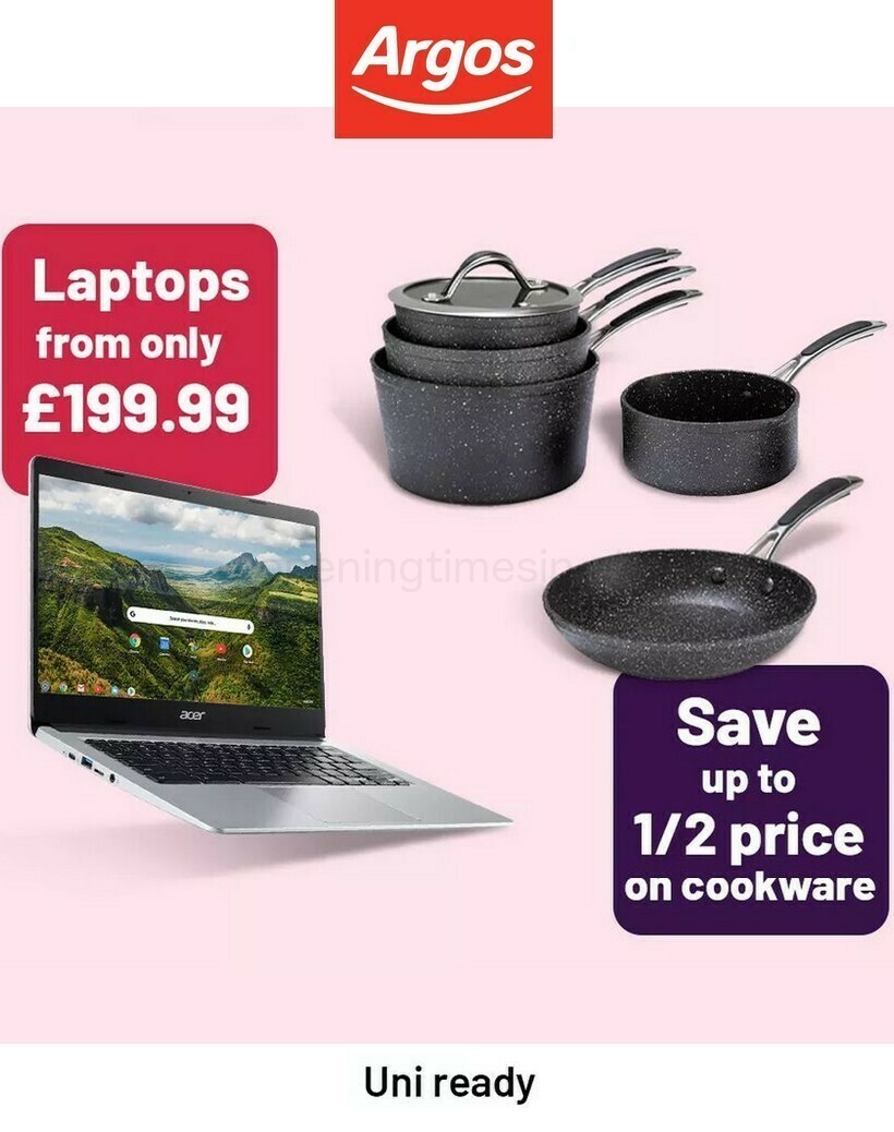Argos New Offers & Special Buys from 22 August
