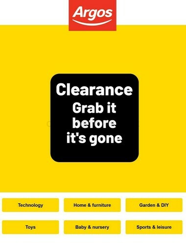 Argos New Offers & Special Buys