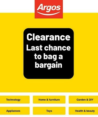 Argos New Offers & Special Buys