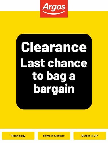Argos New Offers & Special Buys