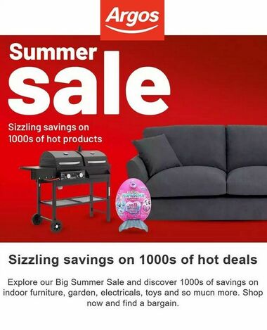 Argos New Offers & Special Buys