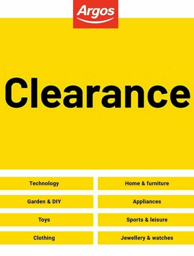 Argos New Offers & Special Buys