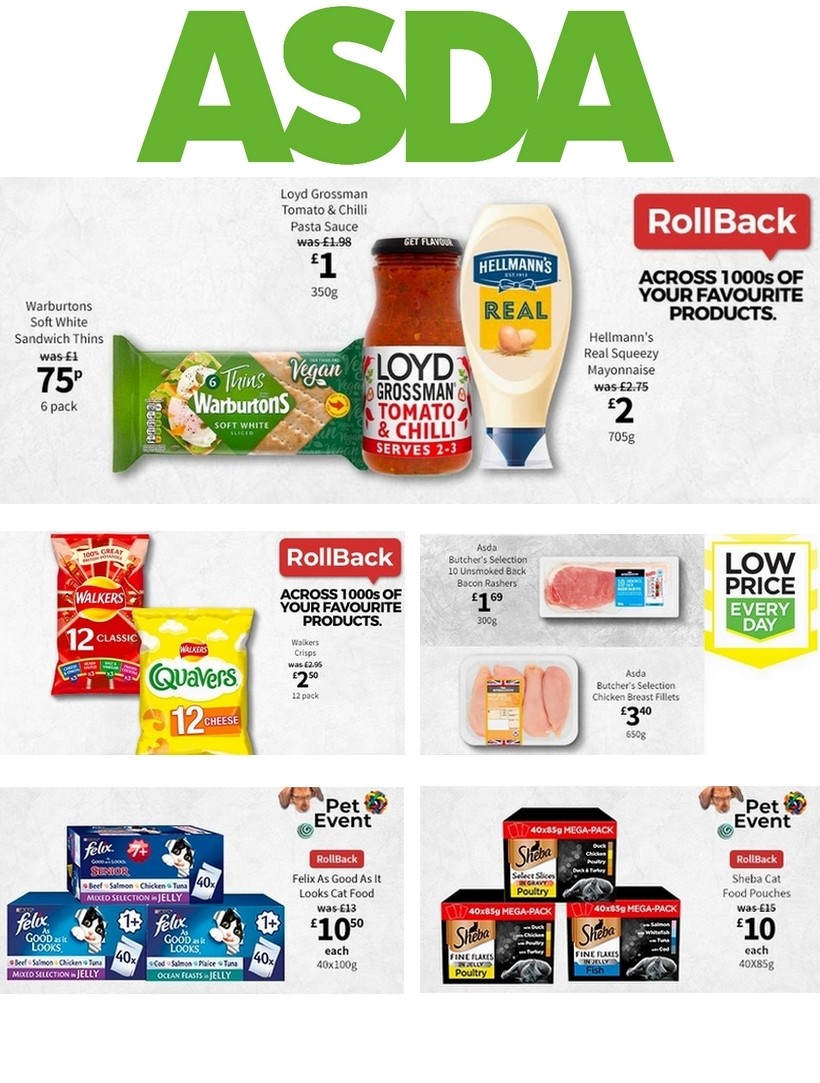 ASDA UK - Offers & Special Buys from 19 June