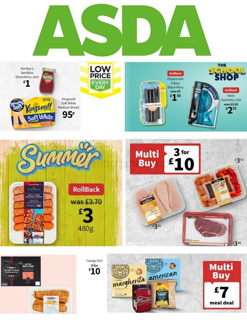 ASDA UK - Offers & Special Buys from 7 August