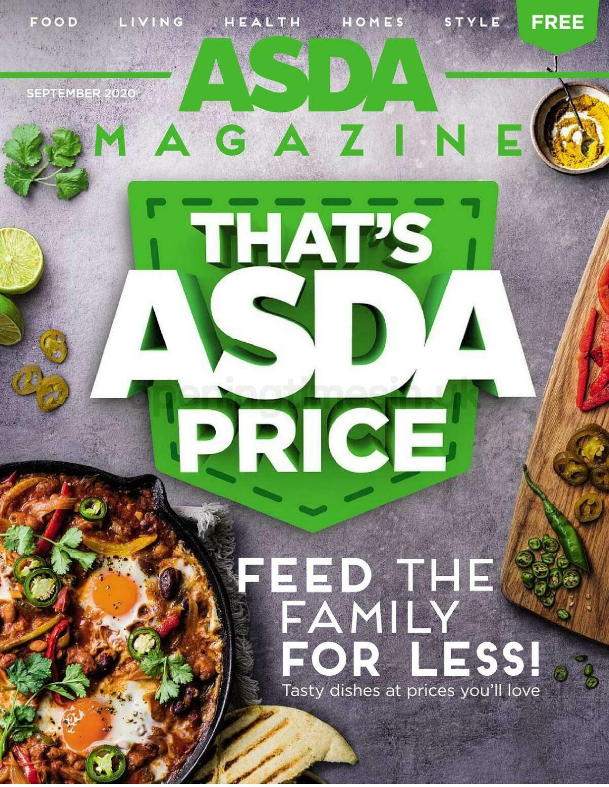 ASDA Magazine September UK - Offers & Special Buys from 1 September