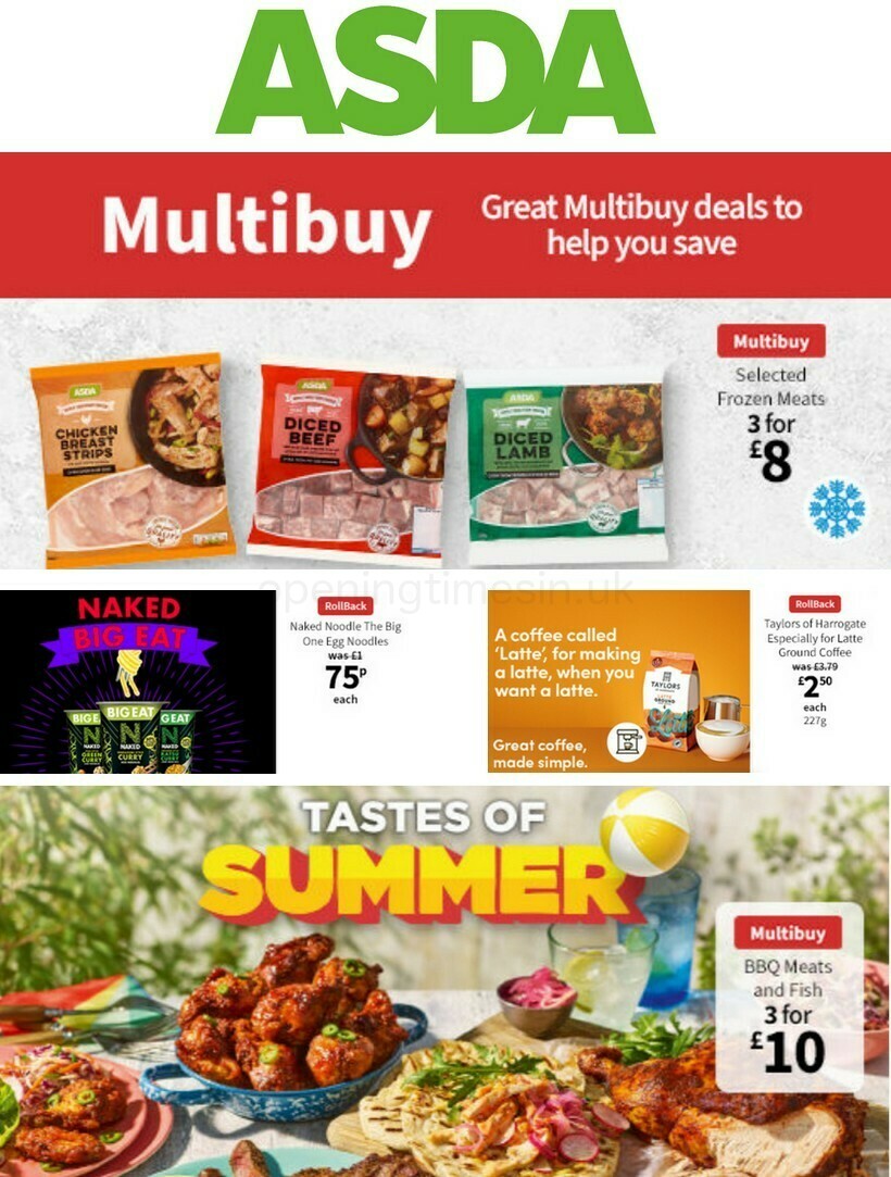 ASDA UK - Offers & Special Buys from 27 May