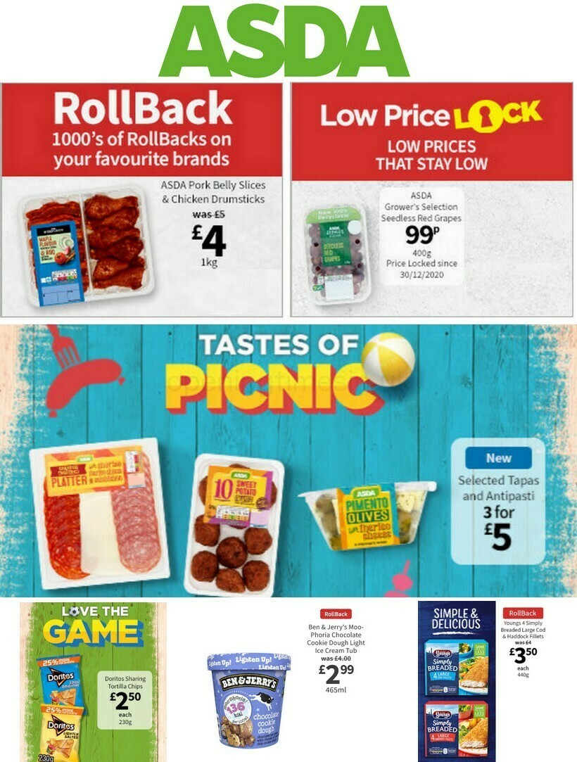 ASDA UK - Offers & Special Buys from 4 June