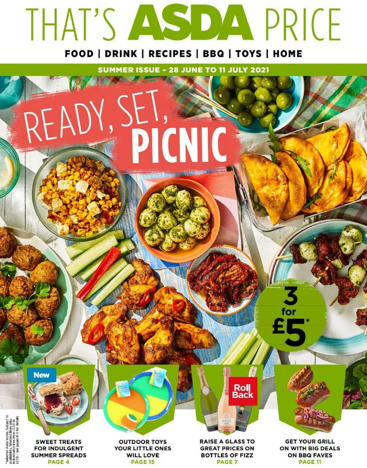ASDA That's Asda Price Summer UK - Offers & Special Buys from 28 June