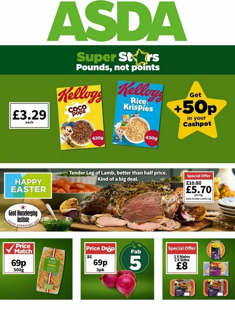 ASDA UK - Offers & Special Buys from 29 March