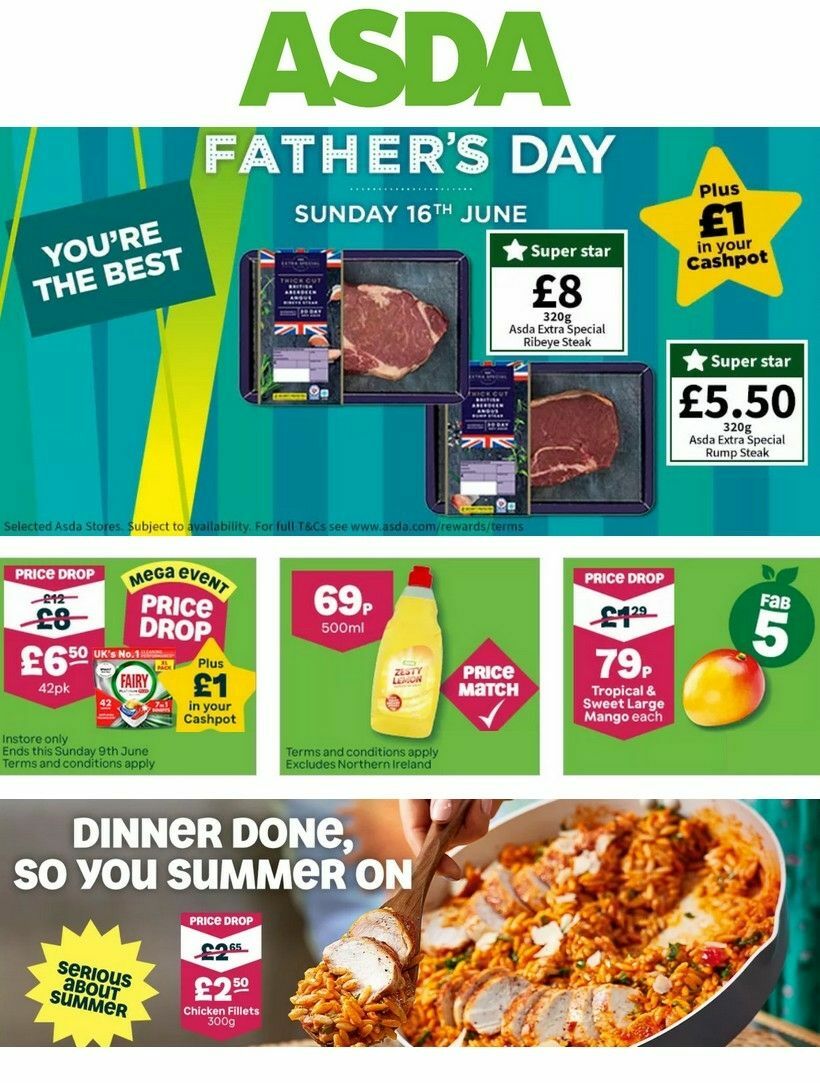 ASDA UK - Offers & Special Buys from 6 June