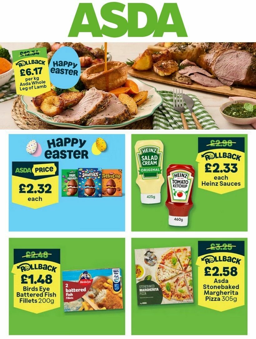 ASDA UK - Offers & Special Buys from 11 April